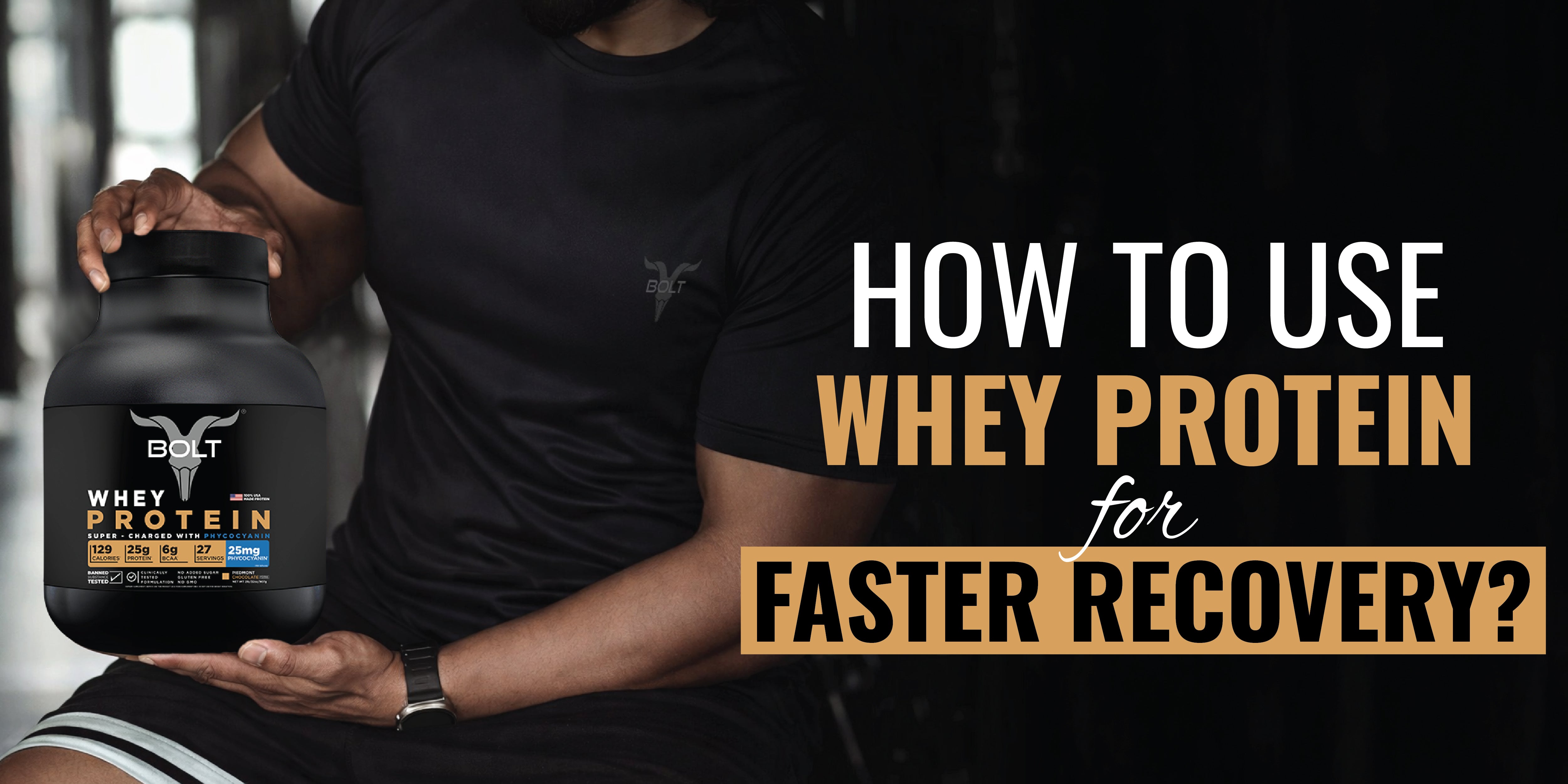 How to Use Whey Protein for Faster Recovery | Muscle Recovery Guide