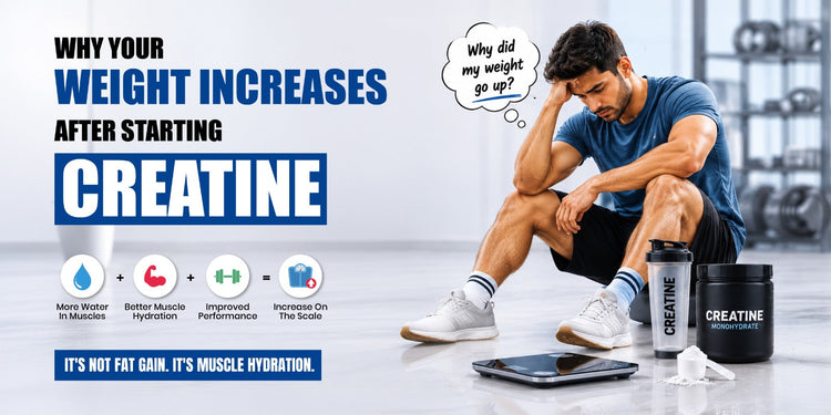 Why Your Weight Increases After Starting Creatine (And Why It's Not Fa
