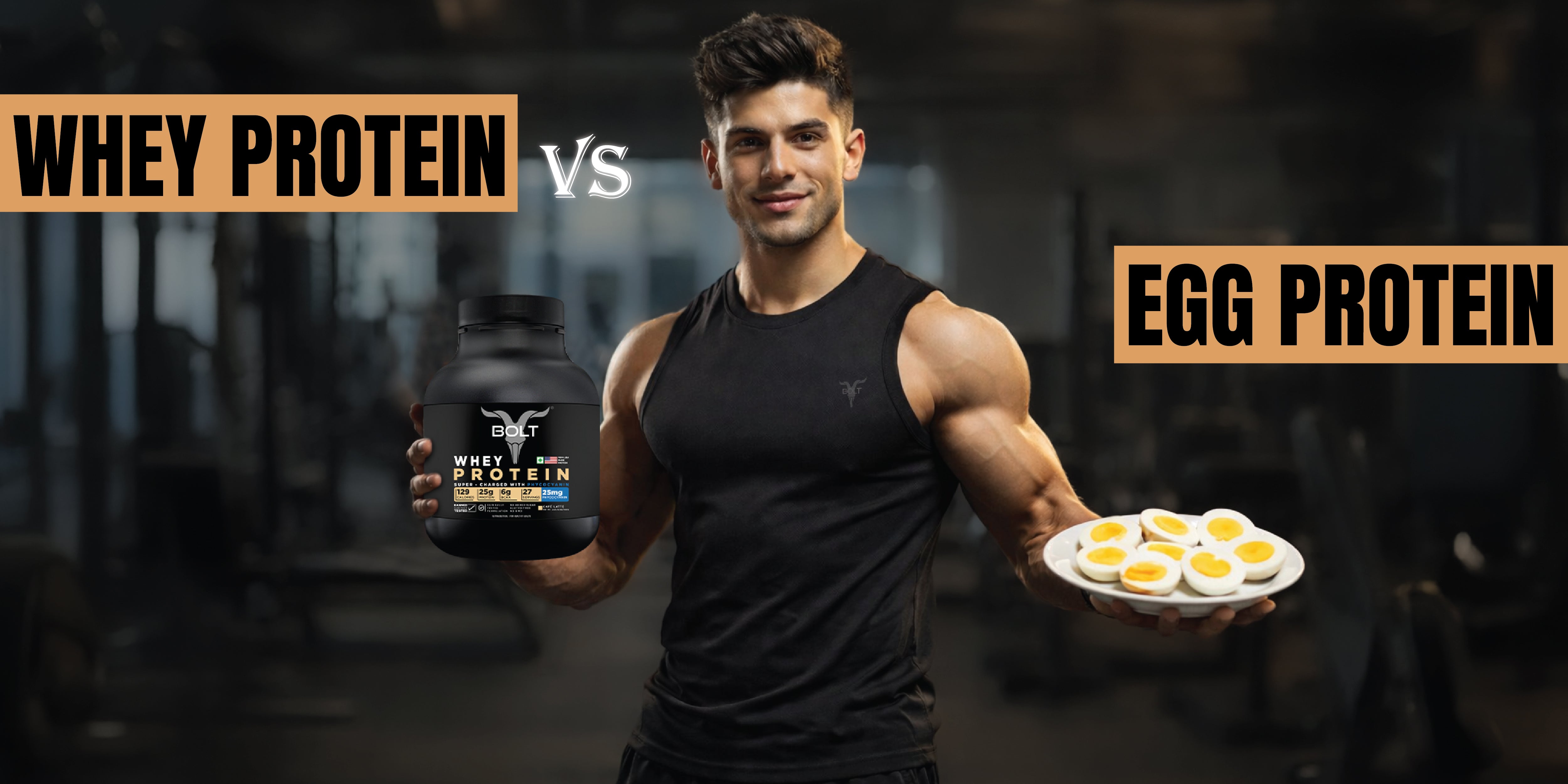 Whey Protein vs Egg Protein: Which is Better for Muscle Gain?