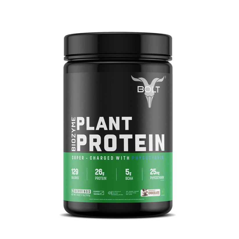 Bolt Plant Protein Powder – 100% Vegan, Dairy-Free & Clean Nutrition