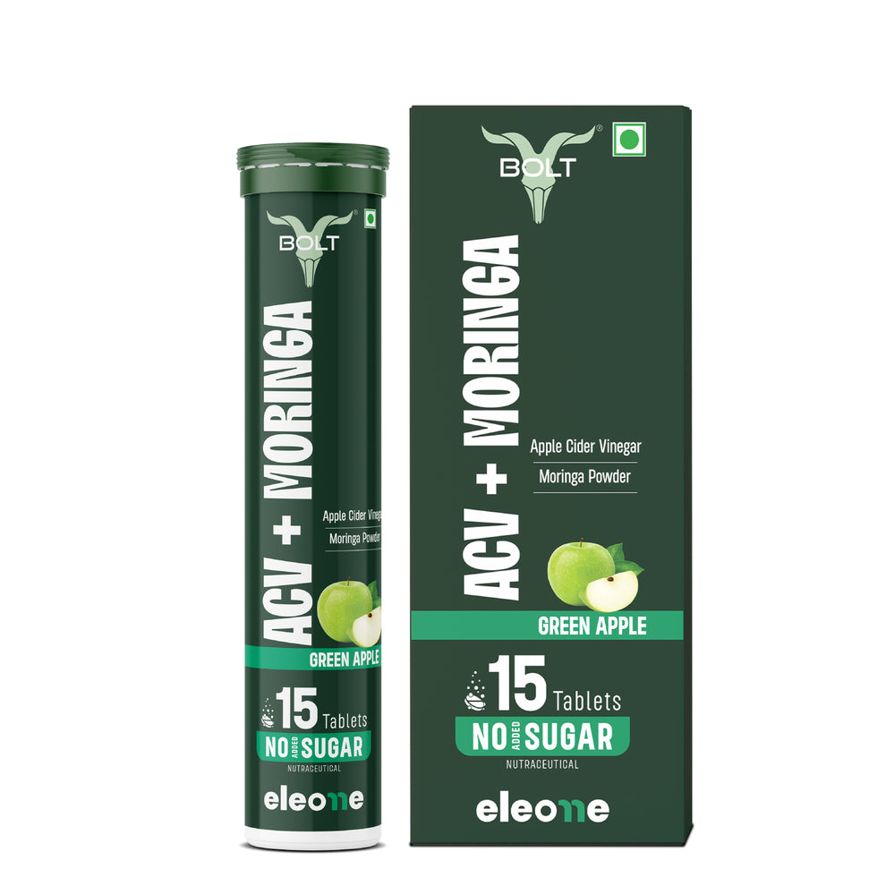 Buy Eleone by Bolt ACV Moringa Effervescent Tablets | 15 Tablets