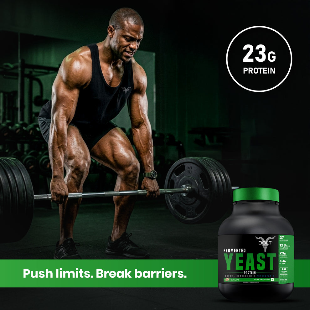 Buy Best Fermented Yeast Protein Powder in India | Bolt Nutrition