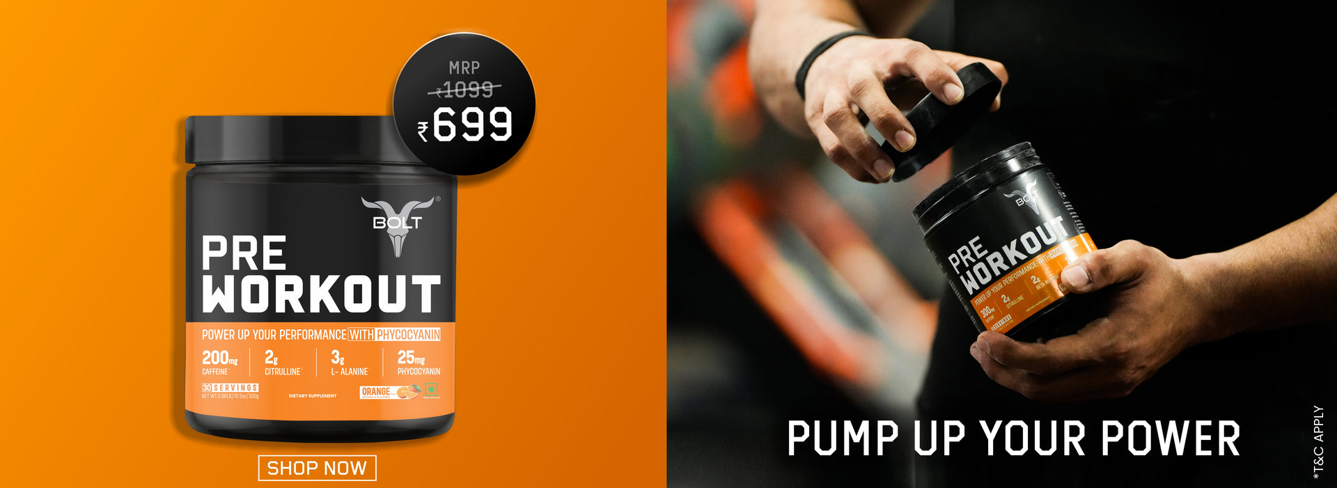 Fuel Your Strength with Premium Supplements | Bolt Nutrition